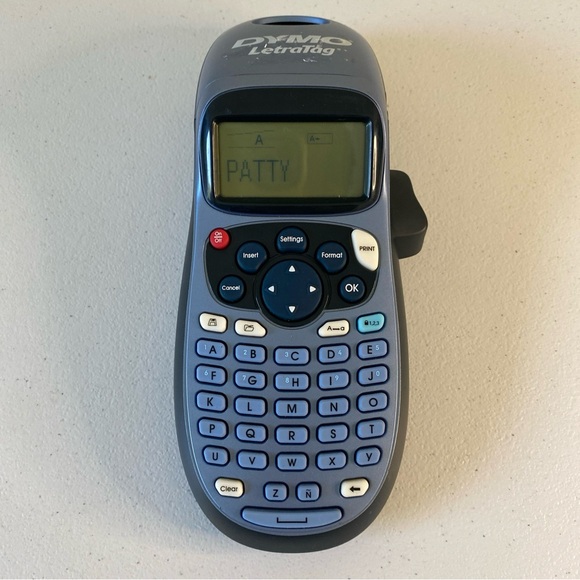 Dymo | Other | Dymo Letratag Label Maker Blue Machine E5 | Poshmark
